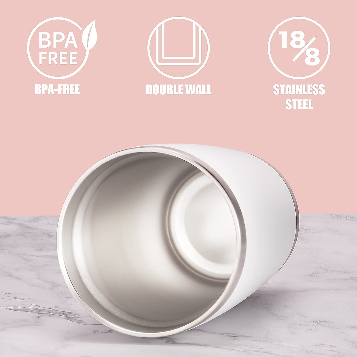 Fimibuke Gifts for Mom from Daughter, Son - 20 OZ Tumbler Mothers Day Gifts for Mom, Mother-in-Law, Wife, Women - Nutrition Facts Insulated Cups Funny Birthday Presents Boxed Gifts from Kids Husband