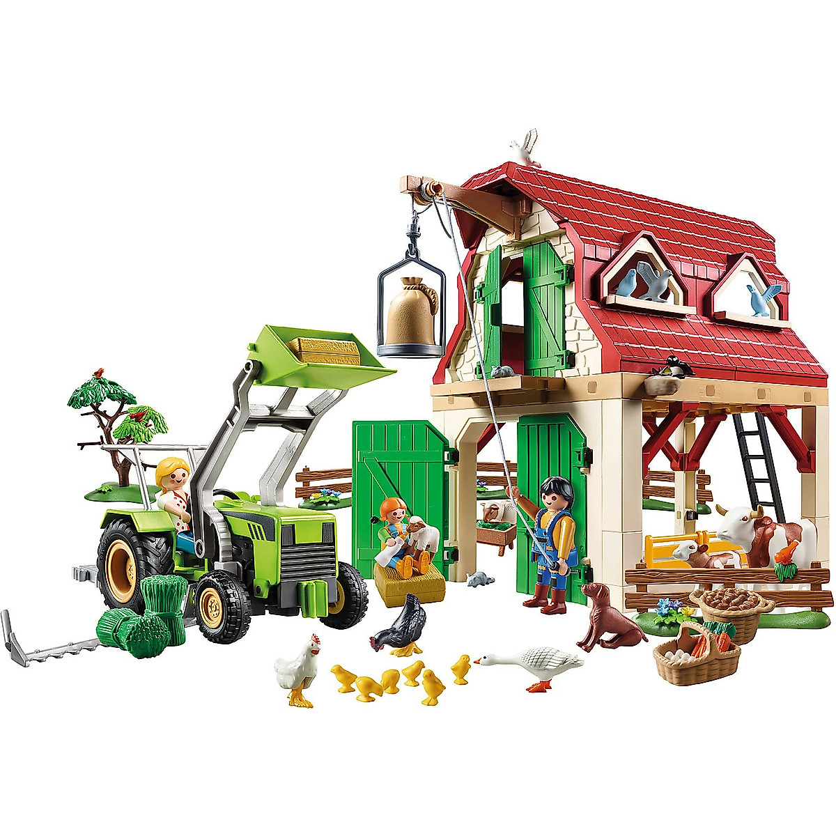 Playmobil Farm with Small Animals