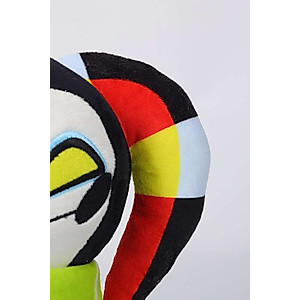 Oumelfs Clown Plush Toy Demon Plush Plushies Figure Stuffed Animal Pink Pig Doll Anime Soft Pillow Kids