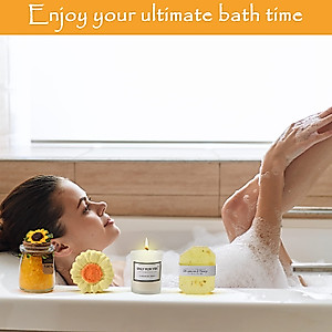 Sending Sunshine Gifts for Women, Mothers Day Gifts for Mom, Care Package for Women, Get Well Soon Gifts Basket, Unique Birthday Gifts Box with Inspirational Blanket Candle for Women, Her, Mom, Wife