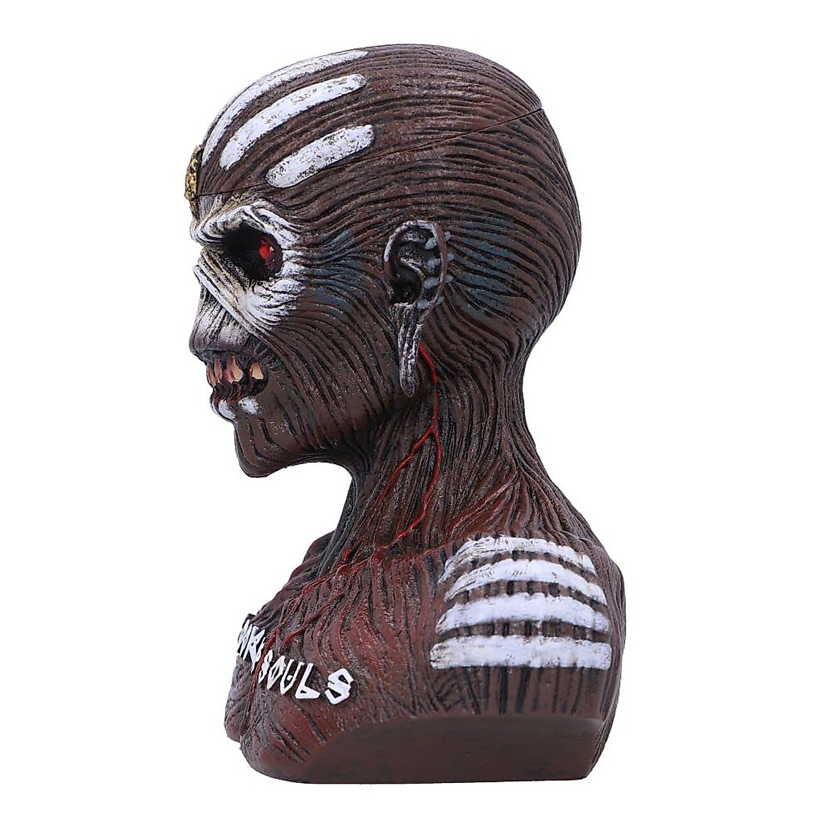 Nemesis Now Officially Licensed Iron Maiden The Book of Souls Bust Box (Small) Brown, 11.5cm