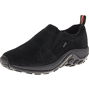 Merrell Men's Jungle Moc Waterproof Slip-On Shoe,Black,11.5 M US