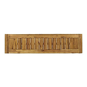 Christopher Knight Home Kemp Outdoor Acacia Wood Bench, Sandblast Natural Finish