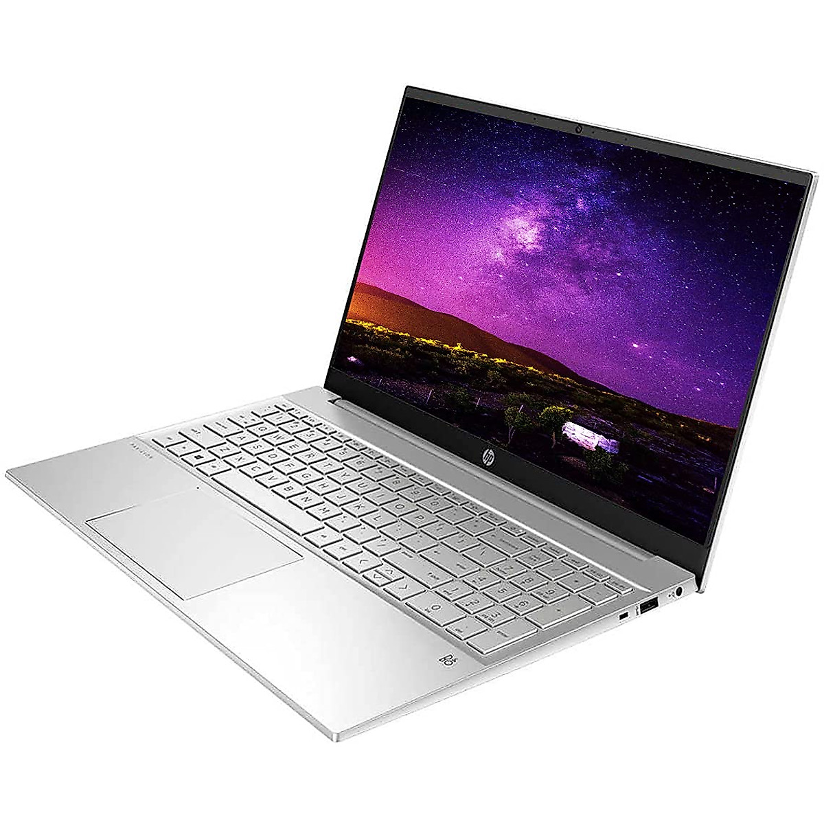 HP Pavilion 15.6" FHD Touchscreen IPS Micro-Edge Display Business Laptop, AMD Ryzen 7 5700U 8-Core, Windows 10 Pro, 32GB RAM 1TB SSD, Backlit Keyboard, Webcam, WiFi, 32GB USB Card