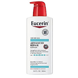 Eucerin Smoothing Repair Dry Skin Lotion, 16.9 Ounce (Pack of 3)