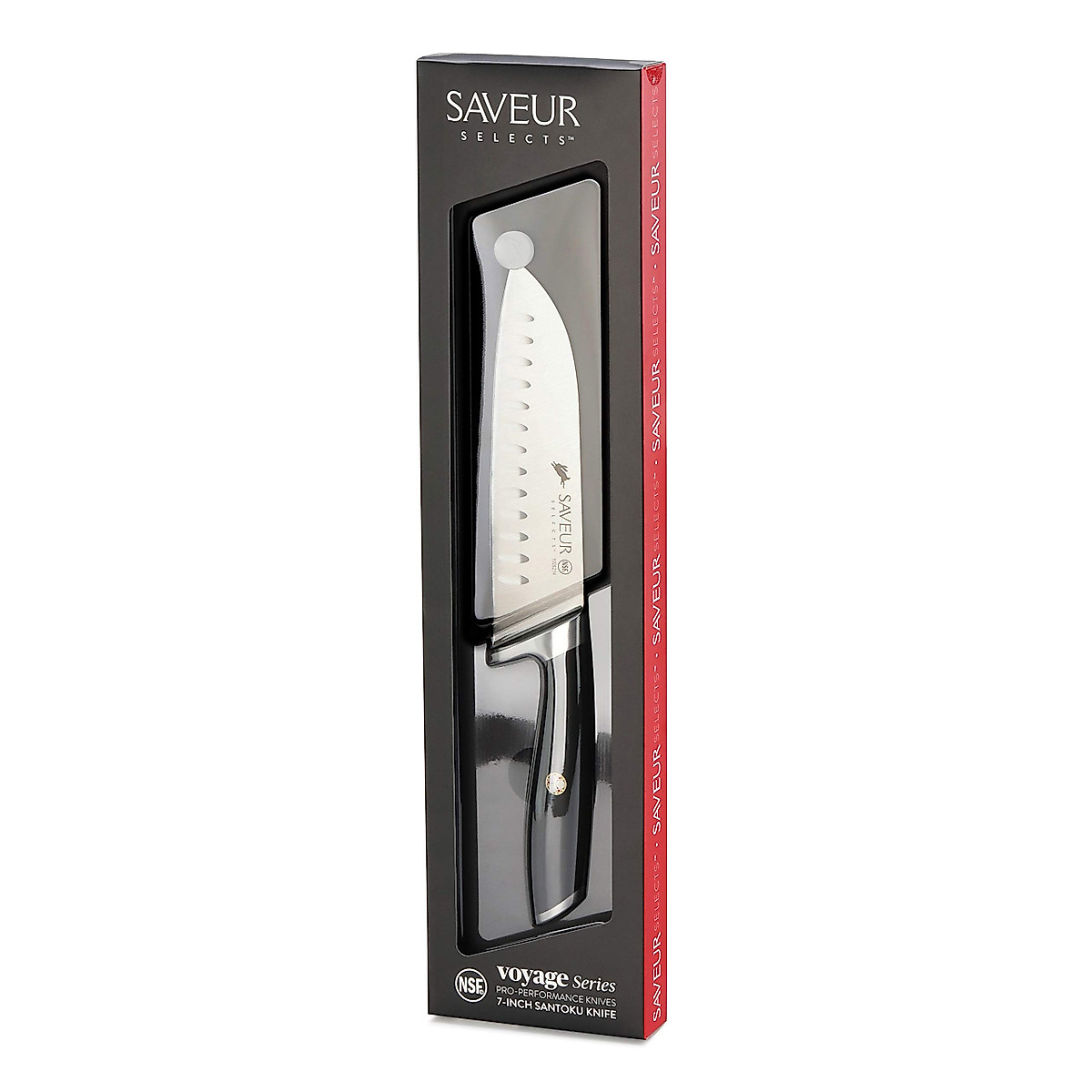 SAVEUR SELECTS 1026214 German Steel Forged 7" Santoku Knife