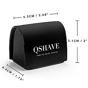 QSHAVE Blade Disposal Case Safe Storage Bank for Used Safety Razor Blades