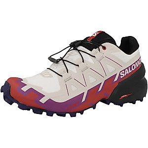Salomon Speedcross 6 White/Sparkling Grape/Fiery Red 11 B (M)