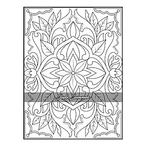 100 Amazing Patterns: An Adult Coloring Book with Fun, Easy, and Relaxing Coloring Pages