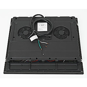 K&H 4 Burner 24 Inch Built-in Induction Electric Stove Top Ceramic Cooktop Touch Control 240V 6000W IN24-6004