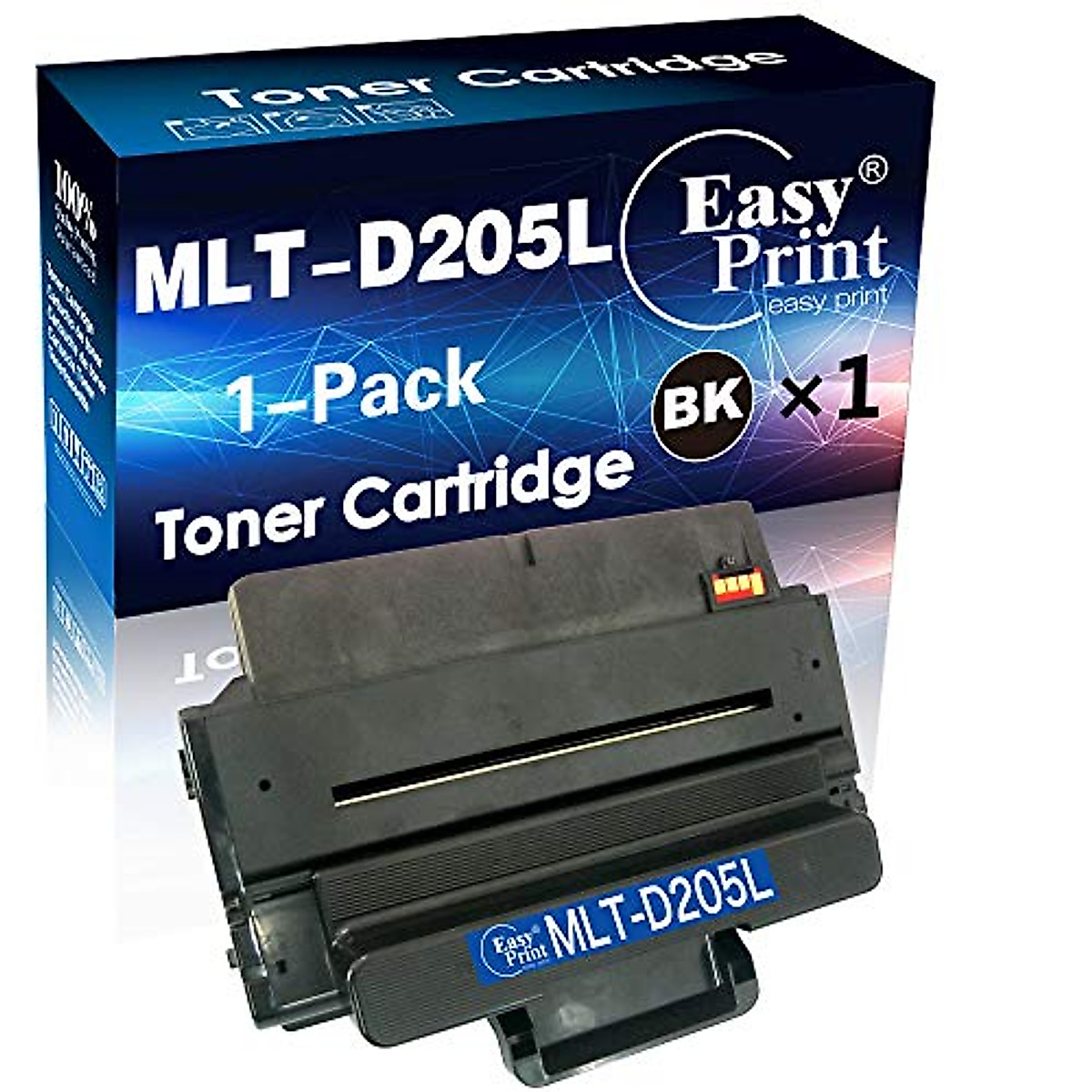 (1-Pack) Compatible MLT-D205L D205L Toner Cartridge 205L Used for Samsung ML-3712ND SCX-4833 SCX-4835FD SCX-4835FR SCX-5639FR SCX-5739FW ML-3310 ML-3312ND ML-3710 ML-3712DW Printer, by EasyPrint