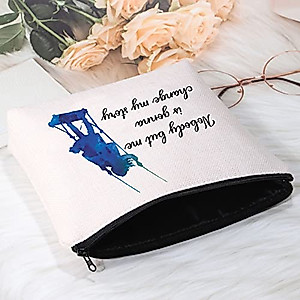 POFULL Musical Inspired Gift Nobody But Me Is Gonna Change My Story Cosmetic Bag Musical Theatre Gift (Nobody but me is gonna bag)