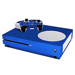 Ocean Blue - Vinyl Decal Mod Skin Kit by System Skins - Compatible with Microsoft Xbox One Slim (XB1 Slim)