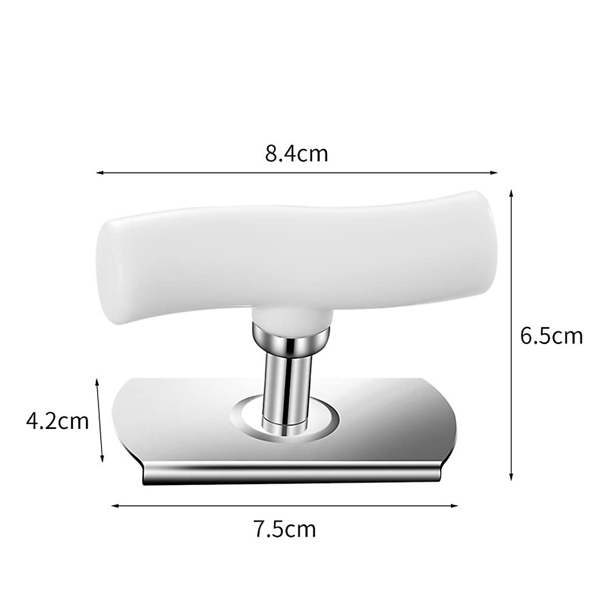 Jar Opener For Weak Hands, Adjustable Effortless Arthritis Jar Opener For Seniors, Stainless Steel Twist Lid Opener Kitchen Accessories Opener, Bottle Opener For Arthritic Hands(Bend White)