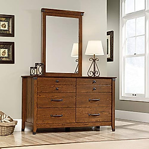 Sauder Carson Forge Dresser, Washington Cherry finish