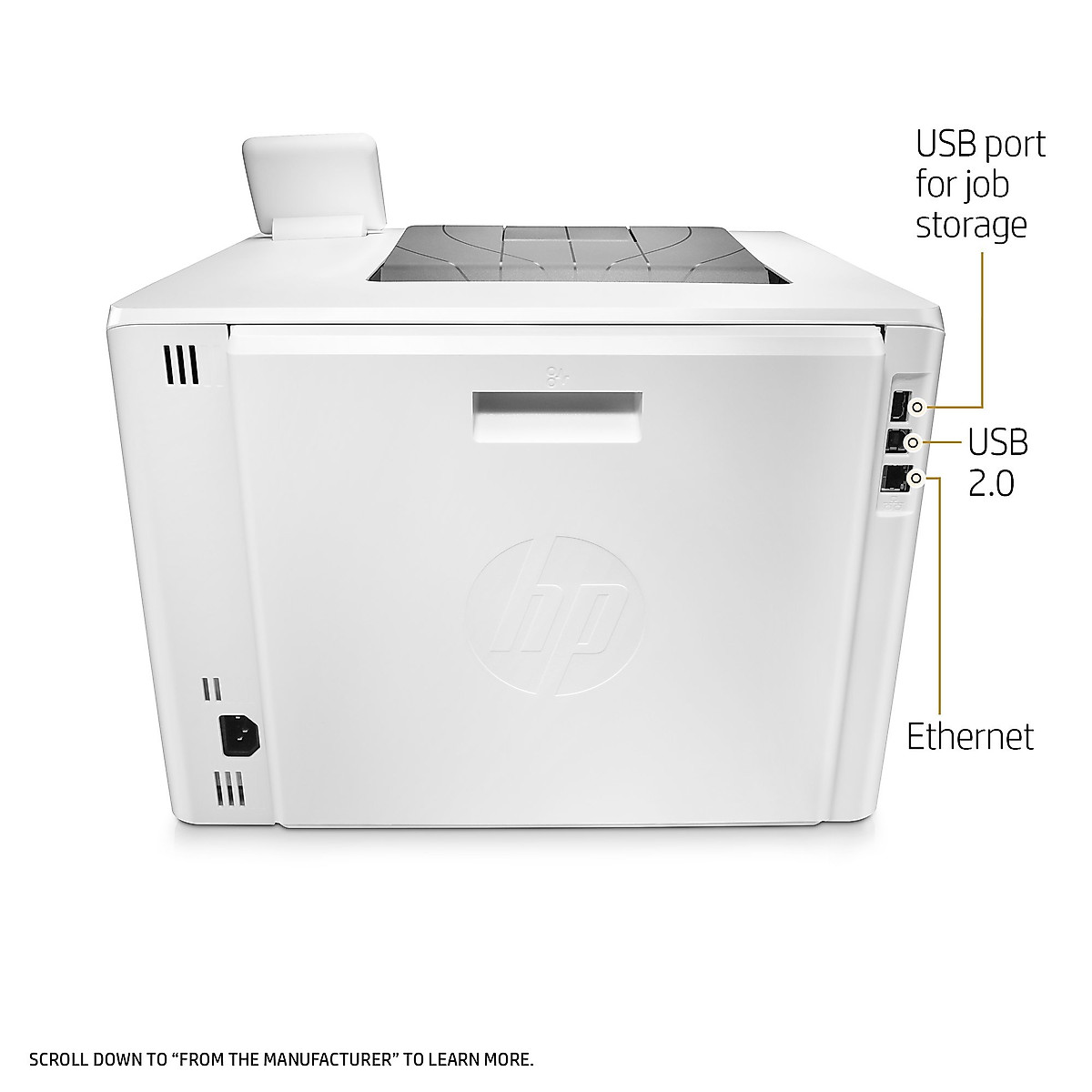 HP Laserjet Pro M452dw Wireless Color Printer, (CF394A) (Renewed)