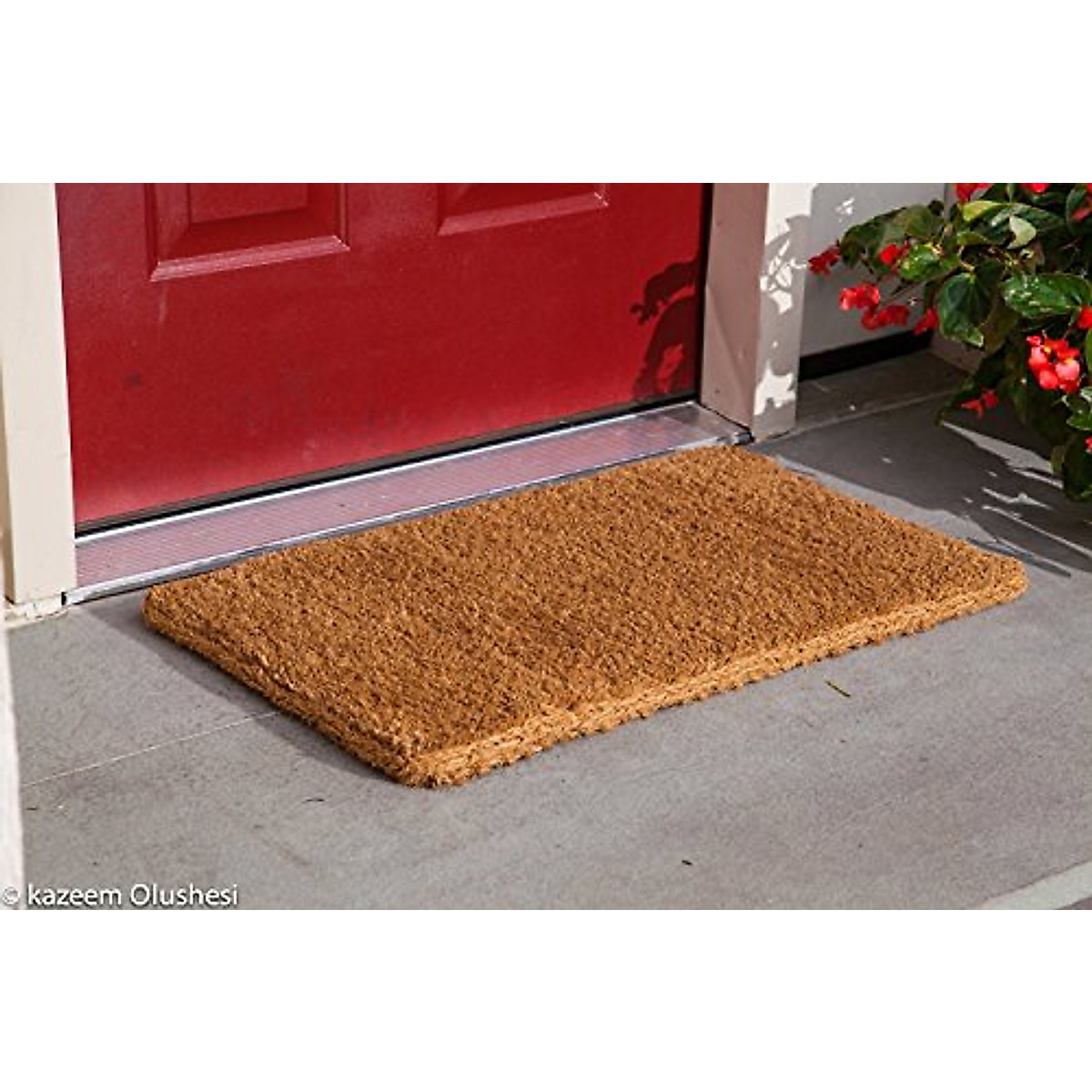 Kempf Natural Coco Coir Doormat, 22-inch by 36-inch, 1" Thick Low Clearance