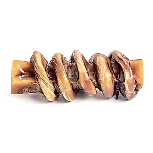 BULLYYAKER; Natural, Long-Lasting Himalayan Cheese Chew Wrapped with Two 12” Bully Sticks, Best Treat Gift for Medium/Large Dogs.