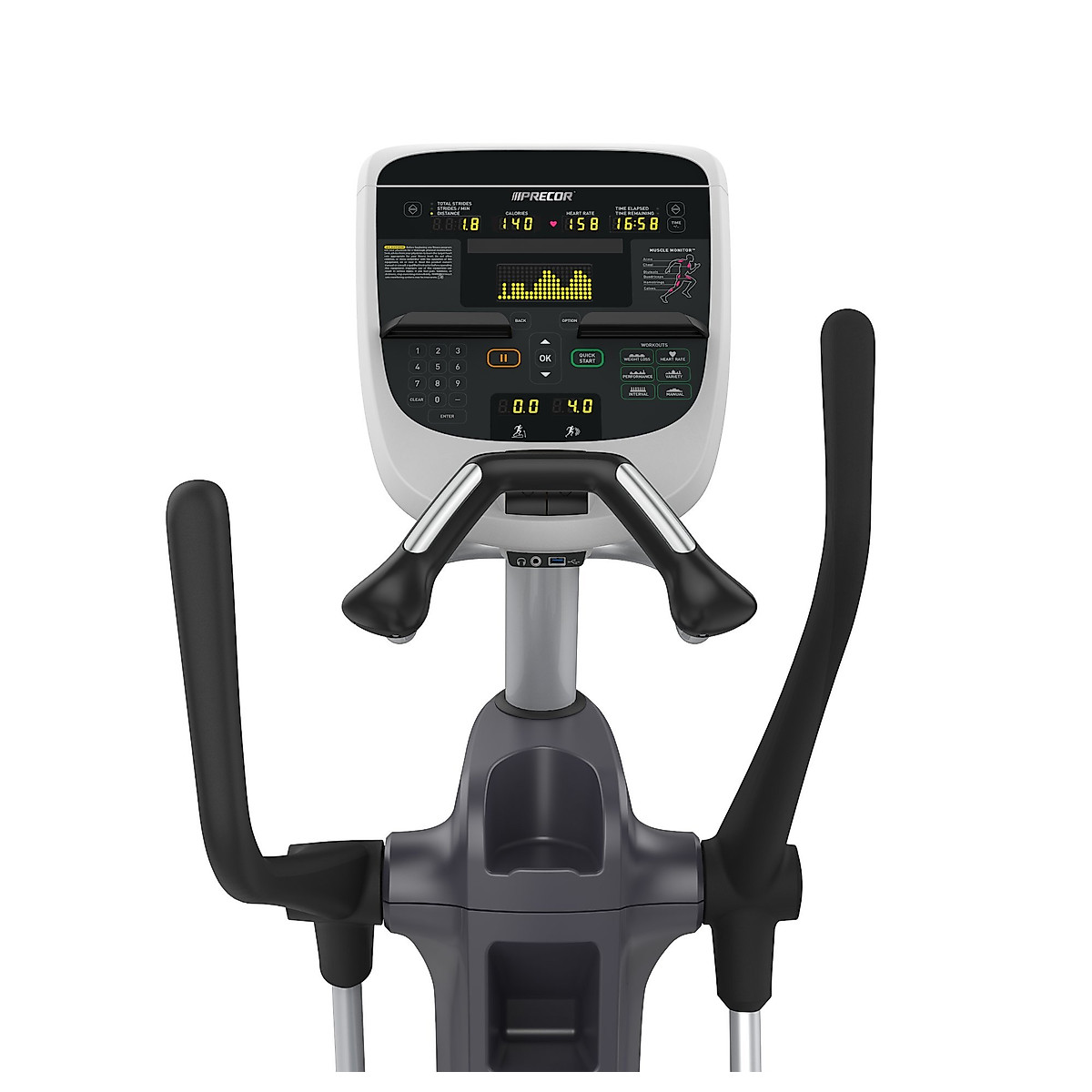 Precor EFX 835 Commercial Series Elliptical Cross Trainer with Converging CrossRamp