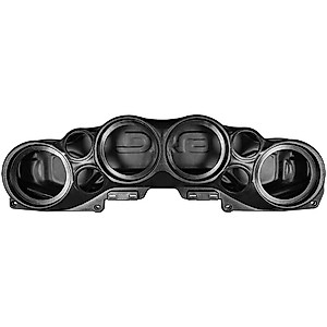 DS18 JL-SBAR Overhead Soundbar for Jeep Wrangler JL/JLU/JT 2018-2022. Fits 4 X 8 Speakers and 4 X 3.78 Tweeters, High Durable Plastic Mold Injected UV Protected, Black