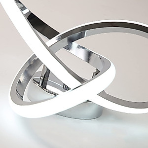 Hallway Light Acrylic Modern LED Ceiling Light Fixtures Cool white 6000K Close to Ceiling Lights for Bedroom Bathroom Kitchen Balcony Corridor Stair Aisle Lamp Curved Creative Design Ceiling lamp