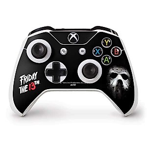Skinit Decal Gaming Skin compatible with Xbox One S Controller - Officially Licensed Warner Bros Jason Voorhees Design