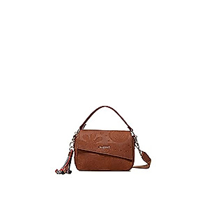 Desigual womens Hand Bag, Brown, U US