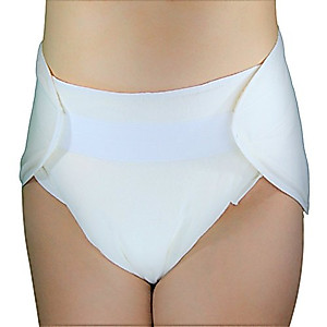 InControl - Nighttime Fitted Cloth Diaper - White (Large/X-Large)