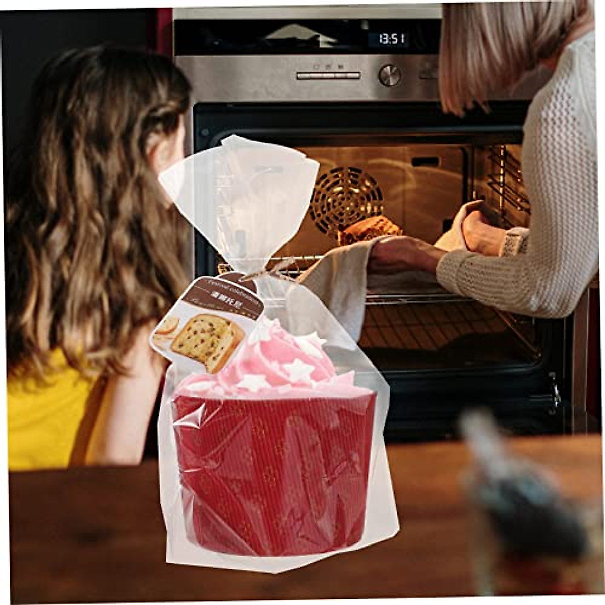 HEMOTON 2 Sets Cupcake Corrugated Cake Cups Mini Muffin Mini Cake Boxes Candy Mold Baking Liners Paper Muffin Liners Baking Cases Wrappers Cupcake Liner Cupcake Cup Air Fryer Cake Cover