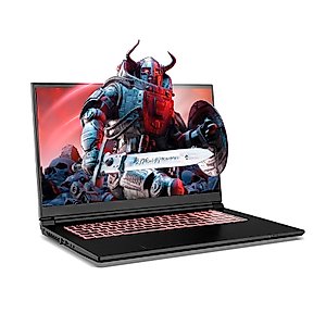 Sager 2023 NP6271J Gaming Laptop, 17.3 Inch FHD 144Hz, Intel i9-13900H, RTX 3050 4GB, 32GB RAM, 1TB NVMe SSD, Win 11