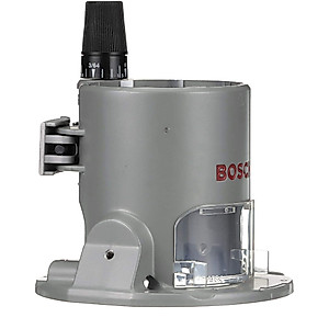 BOSCH 1617EVS 2.25 HP Electronic Fixed-Base Router & Under-Table Router Base with Above-Table Hex Key RA1165