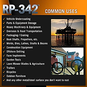 Cosmoline RP-342 Black Rust Preventive Spray (Military-Grade) 3-Cans