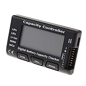 FLY RC Cellmeter 7 Digital Battery Capacity Checker Controller Tester Voltage Tester for LiPo Li-ion NiMH Nicd Battery