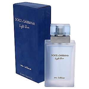 Dolce and Gabbana Light Blue Eau Intense Women EDP Spray (Mini) DEG00283 0.84 Fl Oz (Pack of 1)
