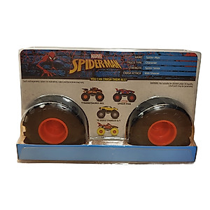 Hot Wheels Monster Trucks Spider-Man, 1:24 Scale die cast 2021