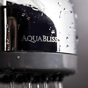 TurboSpa 3 Inch High Pressure Shower Head w/Flow Restrictor Melts Stress into Bliss at Full Power. 42 Nozzle Wide Spray High Flow Showerhead Drenches You Fast, No Dry Spots Guaranteed - Chrome