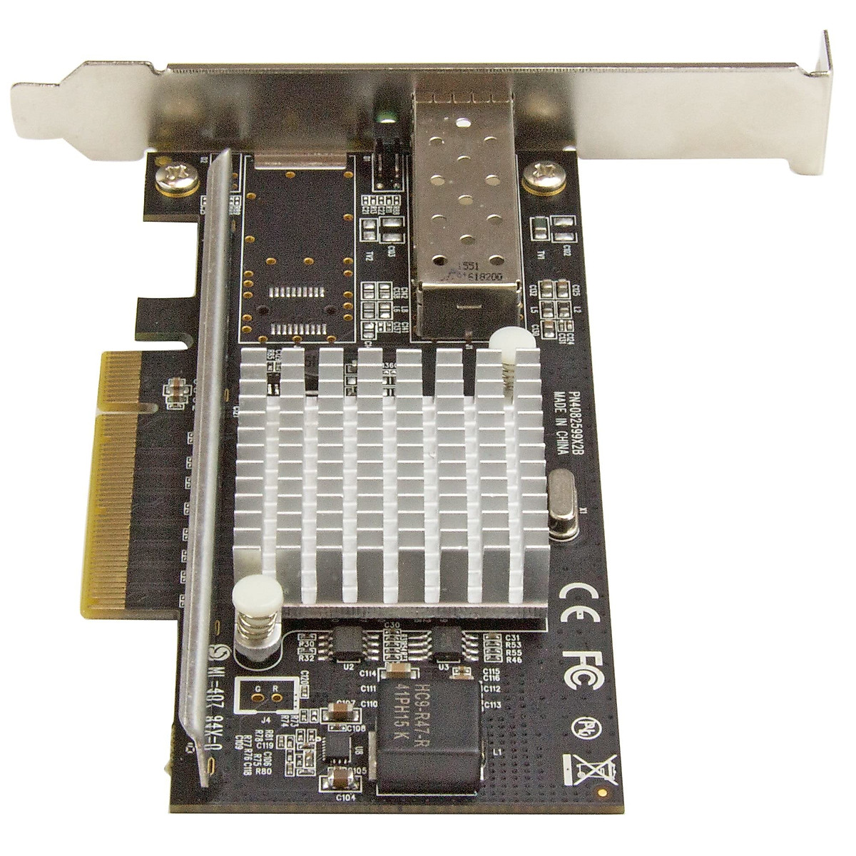 StarTech.com 10G Network Card - MM/SM - 1x Single 10G SPF+ Slot - Intel 82599 Chip - Gigabit Ethernet Card - Intel NIC Card (PEX10000SFPI)