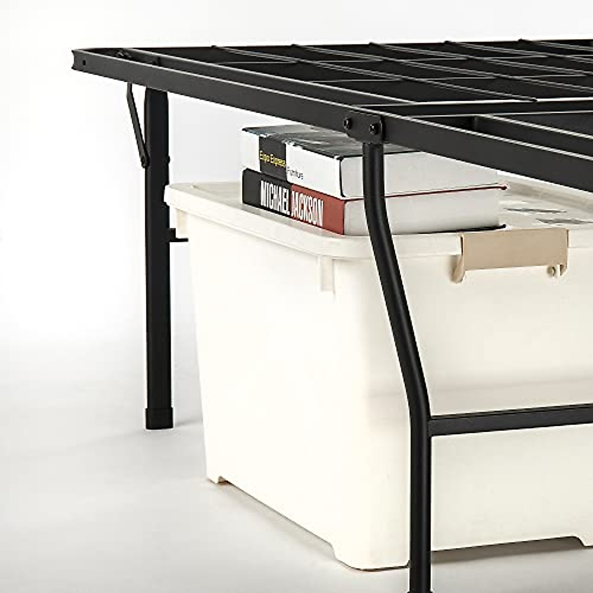 ZINUS SmartBase Heavy Duty Mattress Foundation / 16 Inch Metal Platform Bed Frame / No Box Spring Needed / Sturdy Steel Frame / Underbed Storage, Full