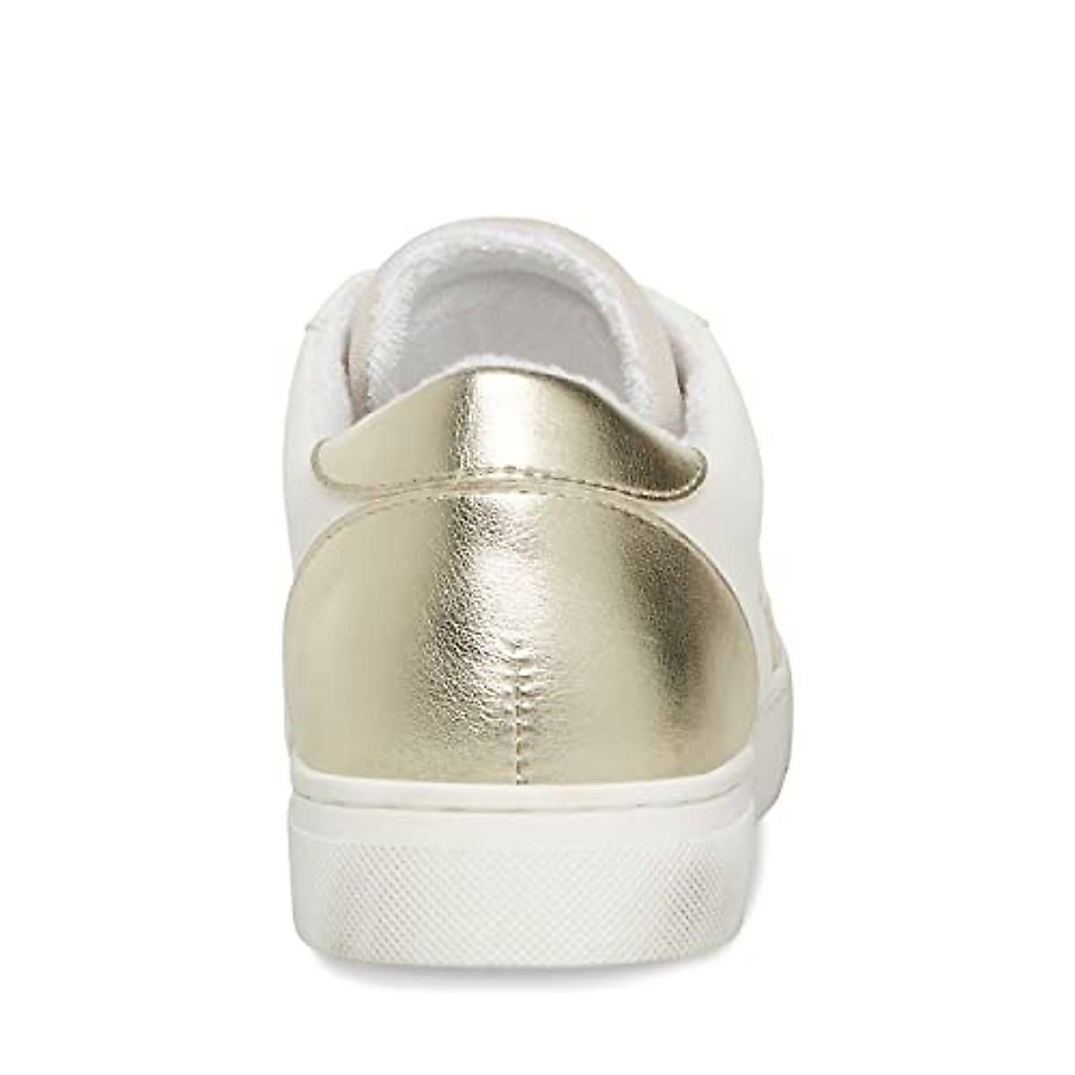 Steve Madden Women's Rezume Sneaker, White, 8.5