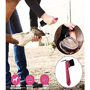 Ueemph Farrier Tools 16-inch,Horseshoe Pliers Tool for Horses,Rasp Hoof Cutter Set, Horses Hoof Trimmers Tools, Suitable for hoof Trimming of Goats, Sheep, Alpaca, Pigs, Horse Pick, Cattle, Donkeys.