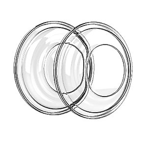 BEISLUO Breast Pump Accessories Diaphragm,2 PCS