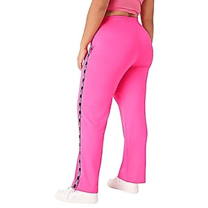Victoria's Secret Pink High Waist Wide Leg Track Pant Color Pink Size X-Large New