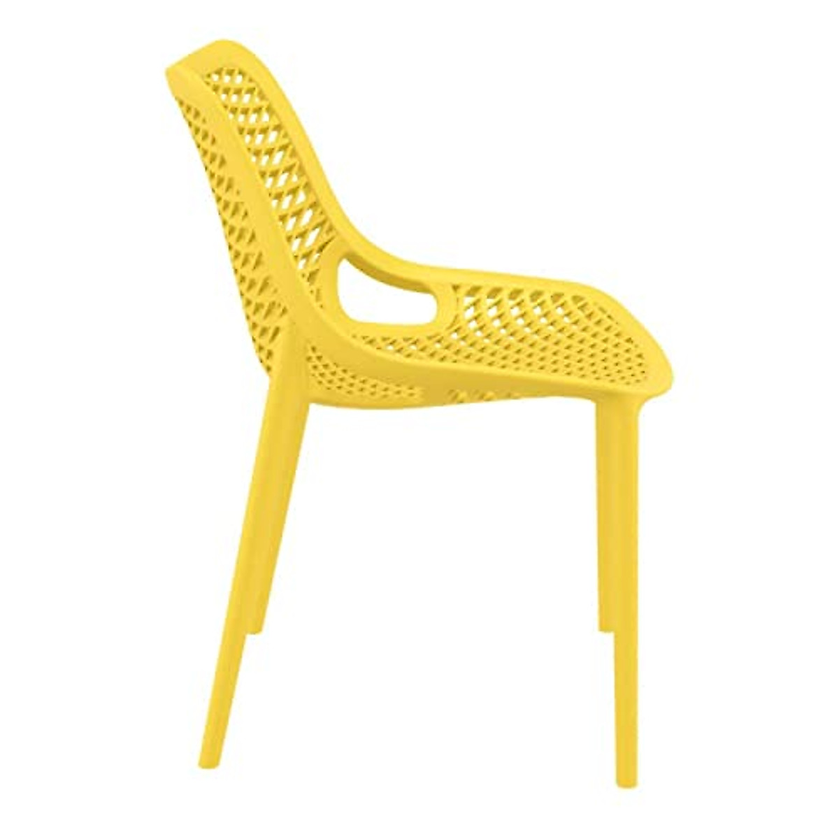 Compamia Air Patio Dining Chair in Yellow (Set of 2)