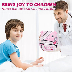 MOFUSAN 12'' Get Well Soon Axolotl Plush Toy, Get Well Soon Cute Axolotl Stuffed Animal Soft Axolotl Plush ies Pillow for Kids Patient Feel Better Sympathy Gifts Condolences Memorial Loved (Axolotl)