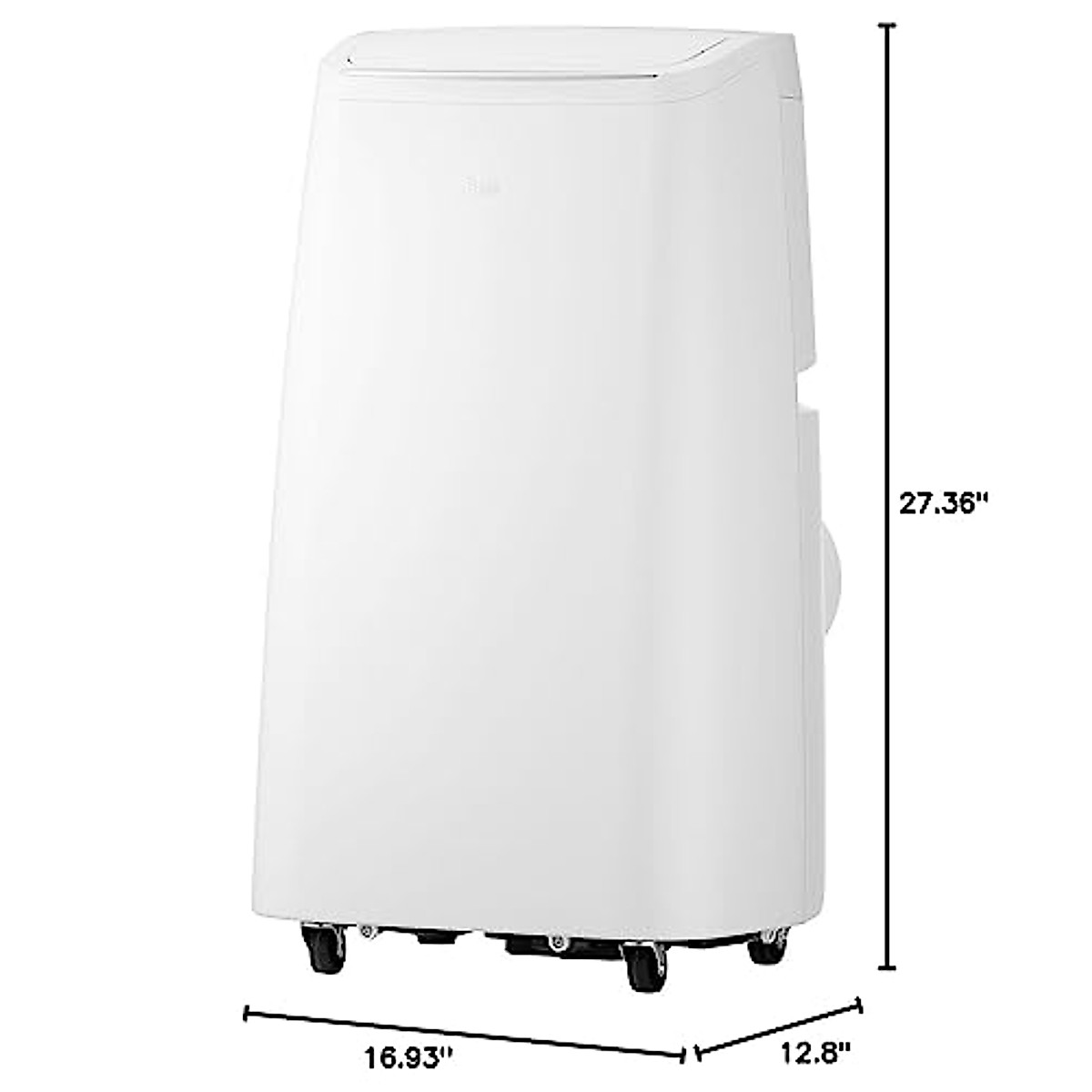 LG Portable 115V Air Conditioner - Rooms up to 200-sq ft, White