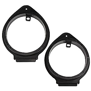RED WOLF Front/Rear Door 6.5" Inch Aftermarket Speaker Update Install Speaker Adapter Bracket Spacers for Chevrolet 2006-2021, GMC 2006-2020, Some Cadillac, Buick, Pontiac