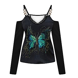 Womens Dressy Blouses Tops, Casual Long Sleeve Loose Fit Button Down Shirts Long Sleeve Shirts for Women Trendy Dressy Casual Blue