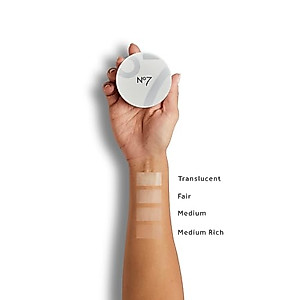 No7 Flawless Finish Loose Powder - Medium Rich - Loose Finishing Powder - Makeup Setting Powder with Matte Finish for All Skin Tones - All Skin Types Including Oily Skin