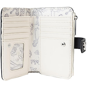 Loungefly Disney100th Anniversary Sketchbook Flap Wallet