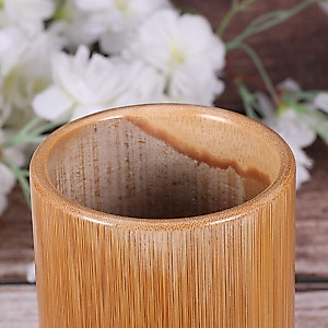 UPKOCH Wooden Bamboo Kitchen Utensil Holder Kitchen Utensil Storage Organizer Caddy For Chopsticks Forks Spoons Knives Tableware